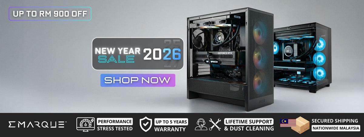 EMARQUE High-End Essential Gaming PC - Shop Now | EMARQUE PC Malaysia