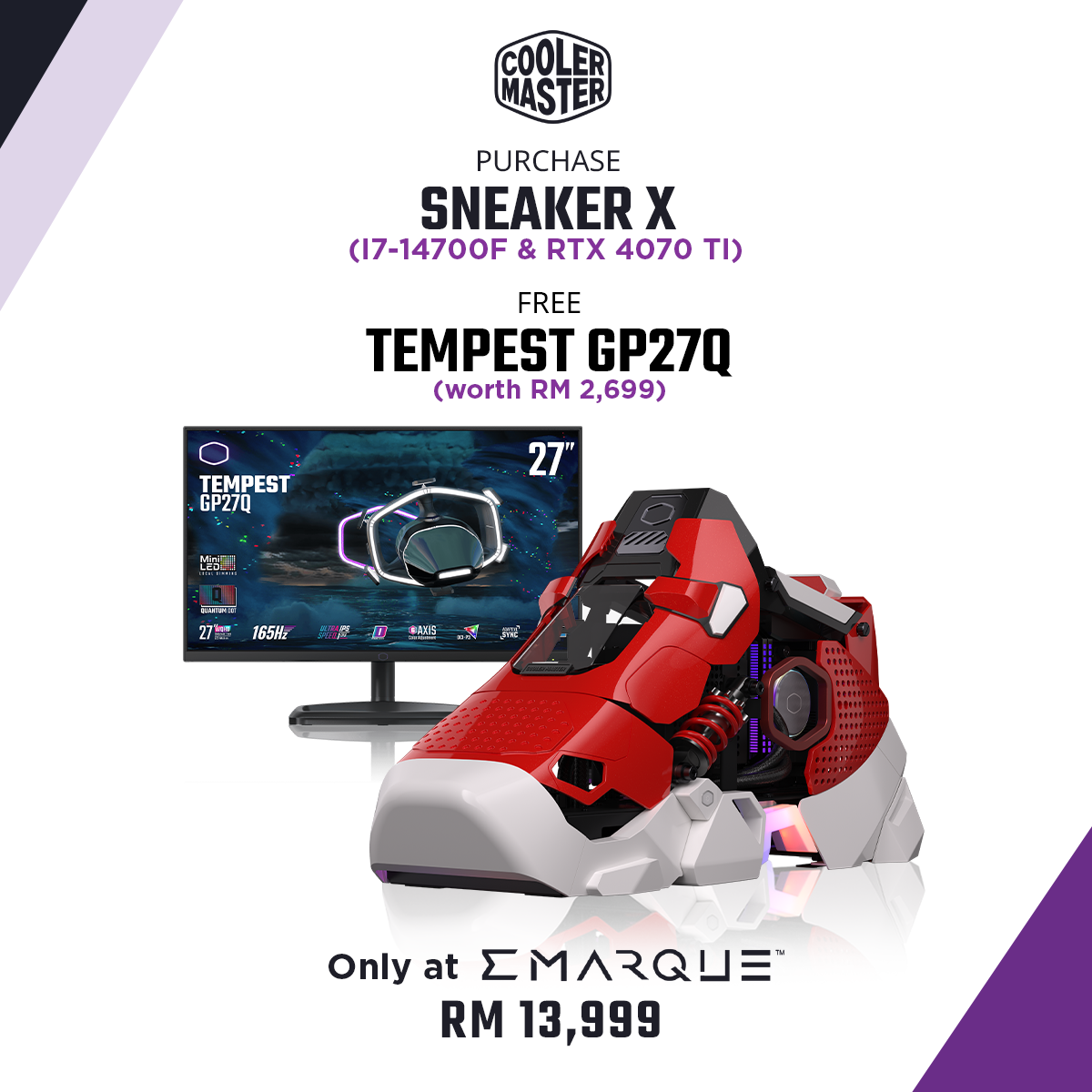 Sneaker X (Limited Edition) PC- Intel Core i7-14700K / ASUS TUF GeForce ...