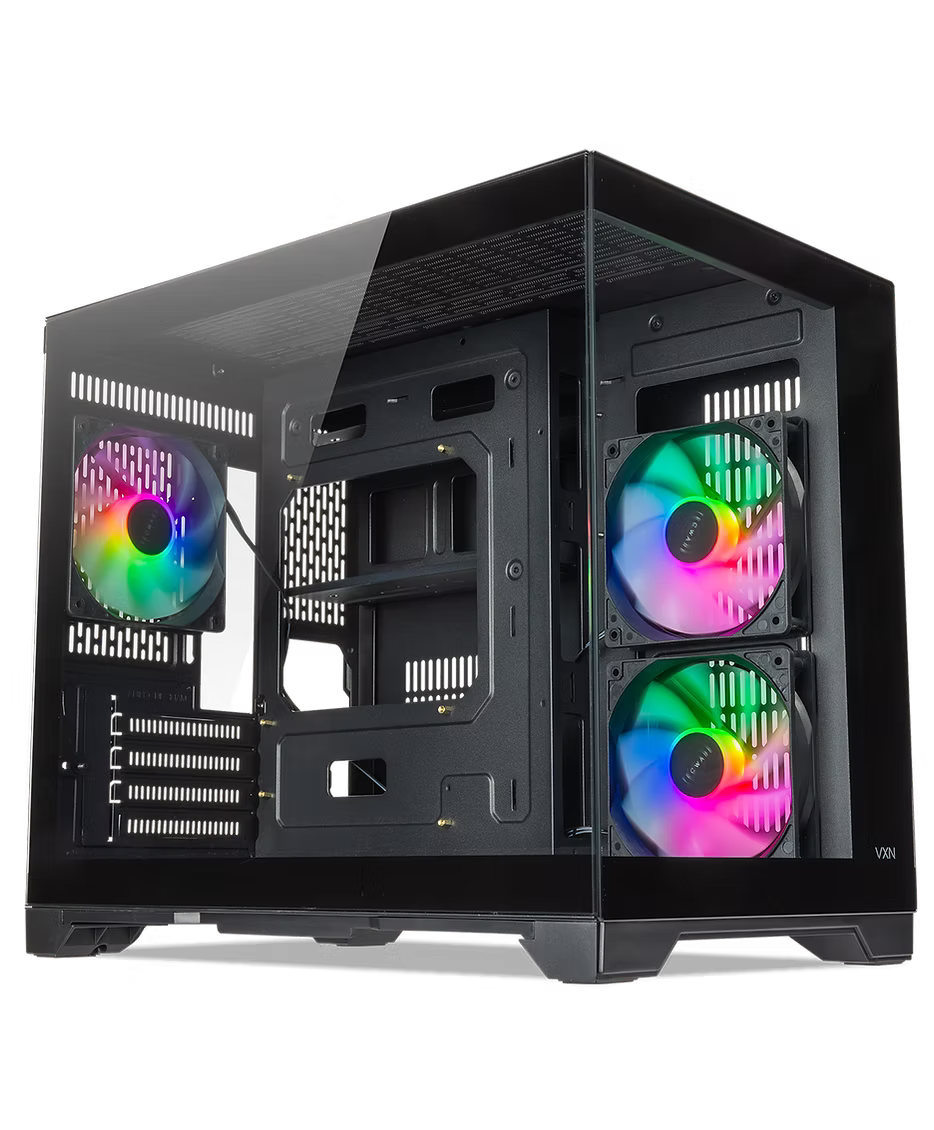 EMARQUE Vanta - Dual Chamber ARGB MATX Case – EMARQUE PC Malaysia